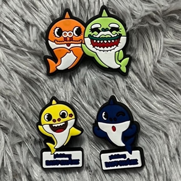 CROCS | Jewelry | Baby Shark Croc Charm Set | Poshmark